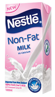 New Nestle Non-Fat Milk: Drink Non-Fat. Look Non-Fat + Cherry Veric ...