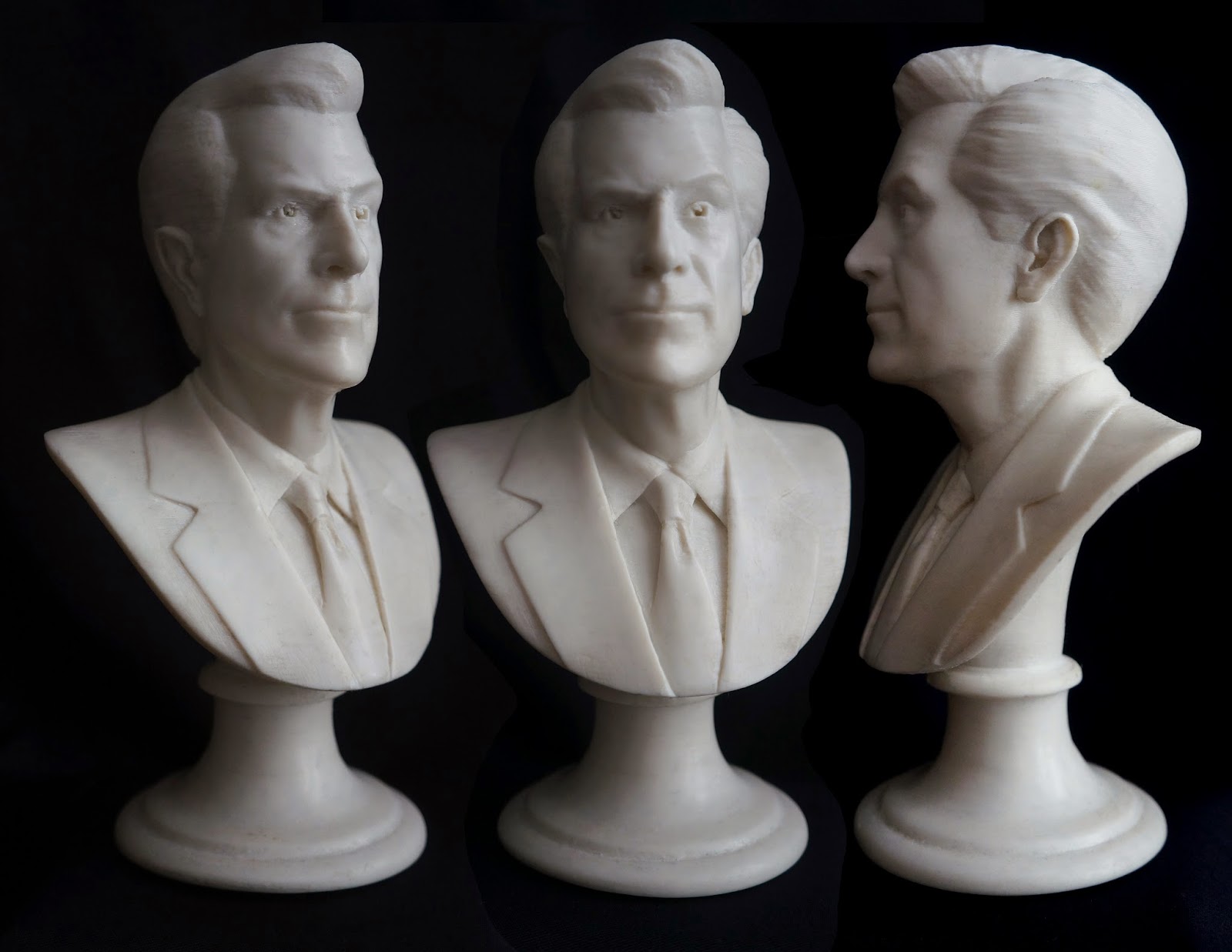 Michael Ferrari-Fontana: Stephen Colbert Portrait, Bust, Cube X 3d Print