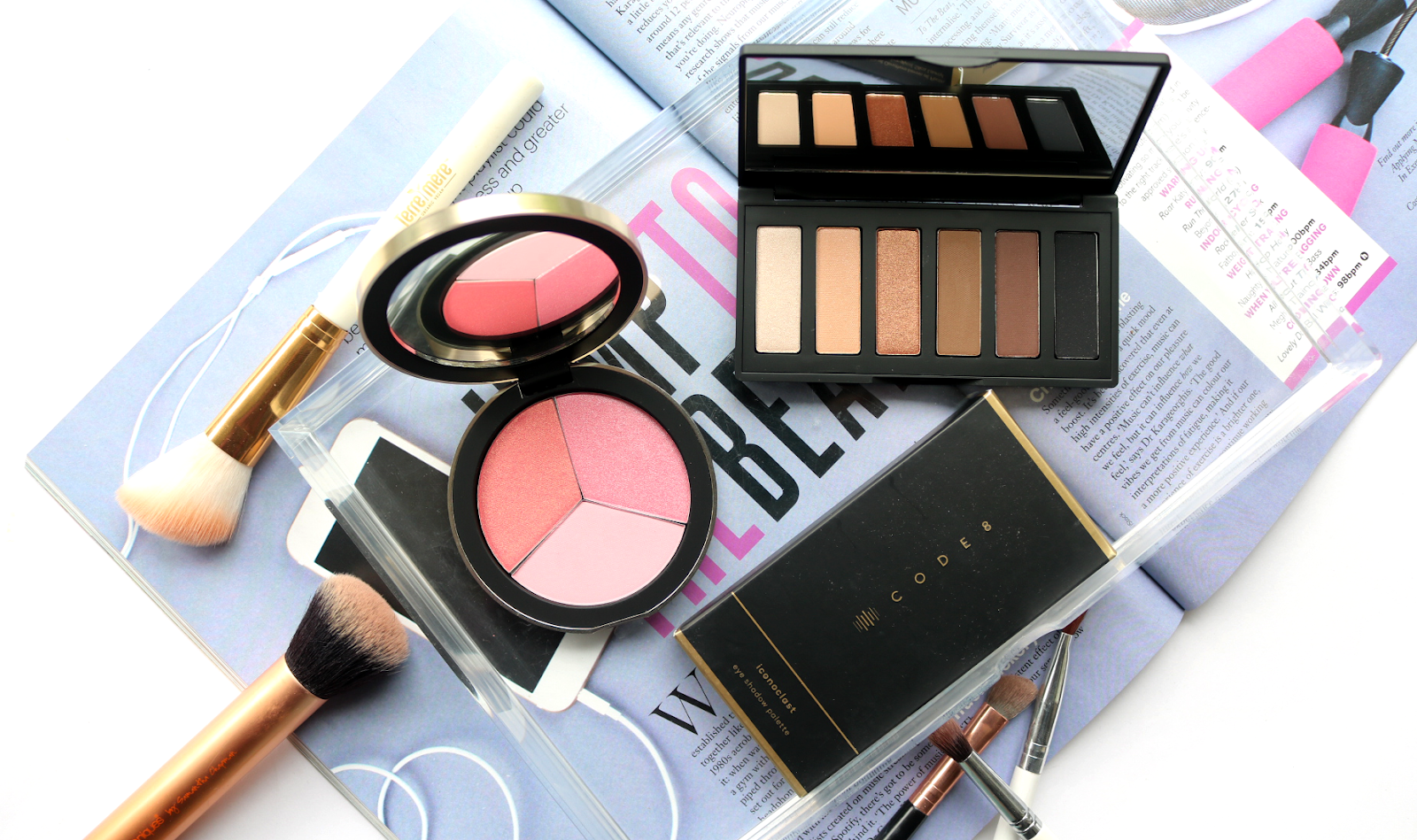 Introducing: Code8 - Blush Mood-Reflecting Cheek Palette in Pink Beach ...