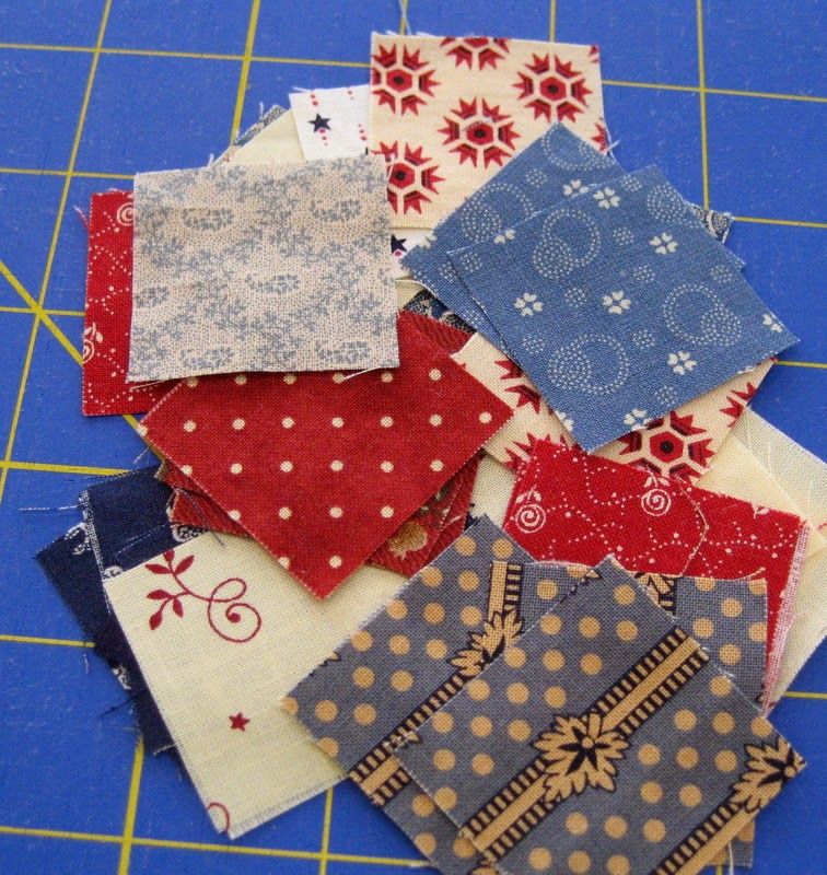 A Sentimental Quilter: Playing with Scraps