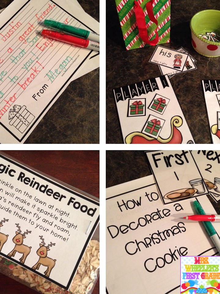 Mrs. Wheeler's First Grade Tidbits: Christmas Ideas