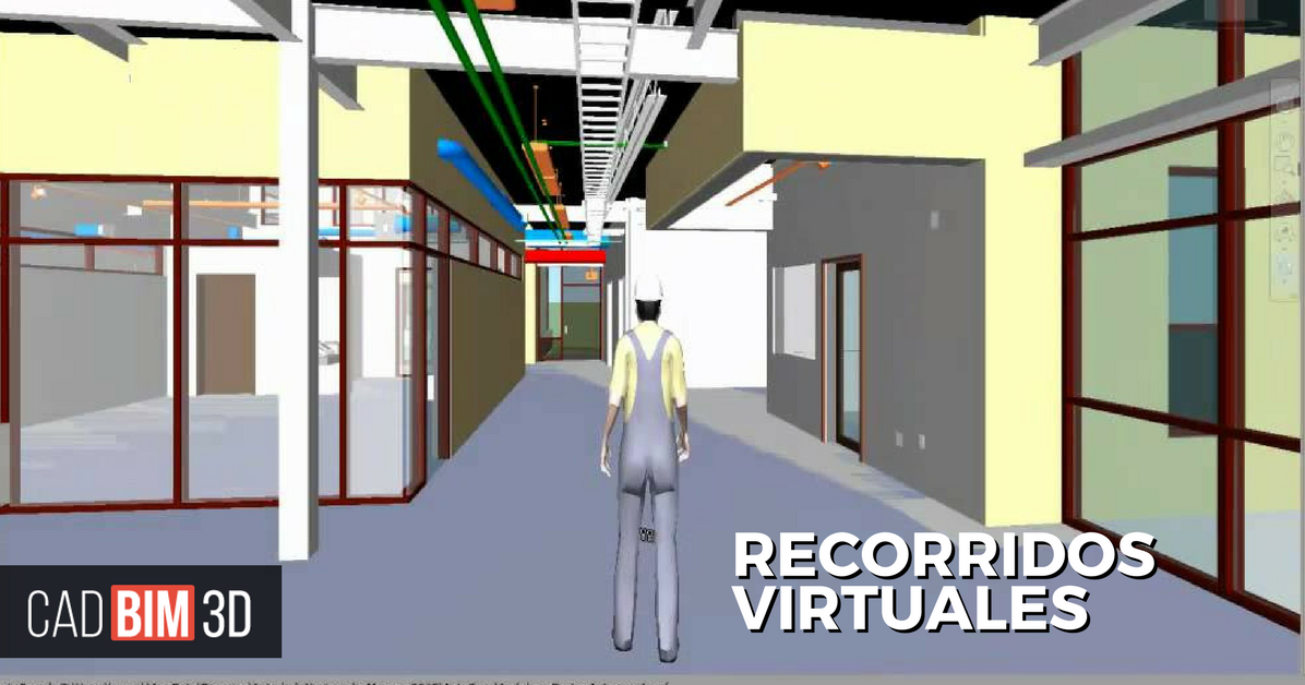 Recorridos virtuales en tiempo real con Autodesk Navisworks - cadBIM3D