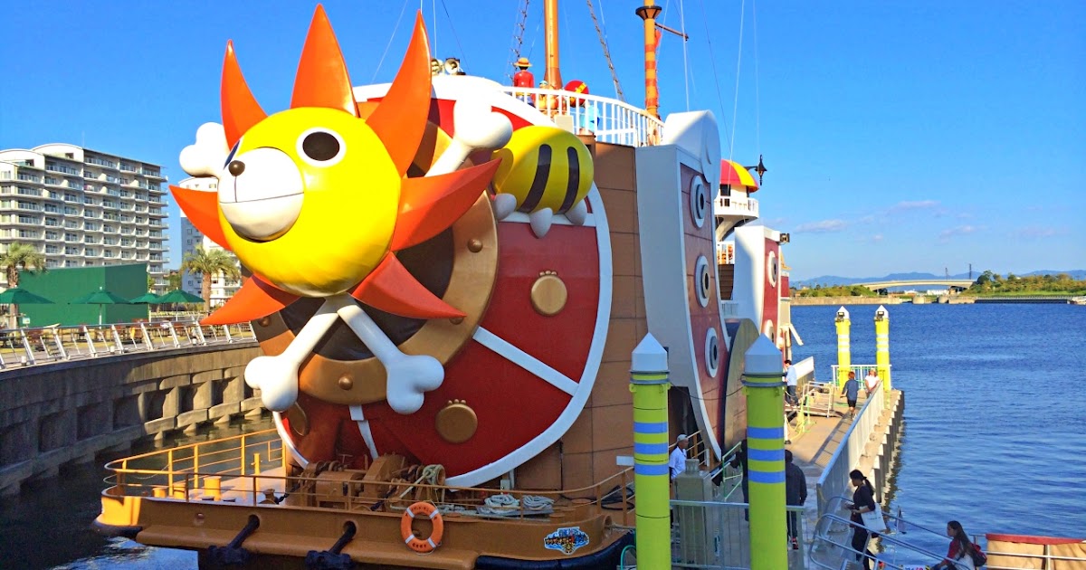 Boarding One Piece’s Thousand Sunny Pirate Ship in Gamagori | Japan ...