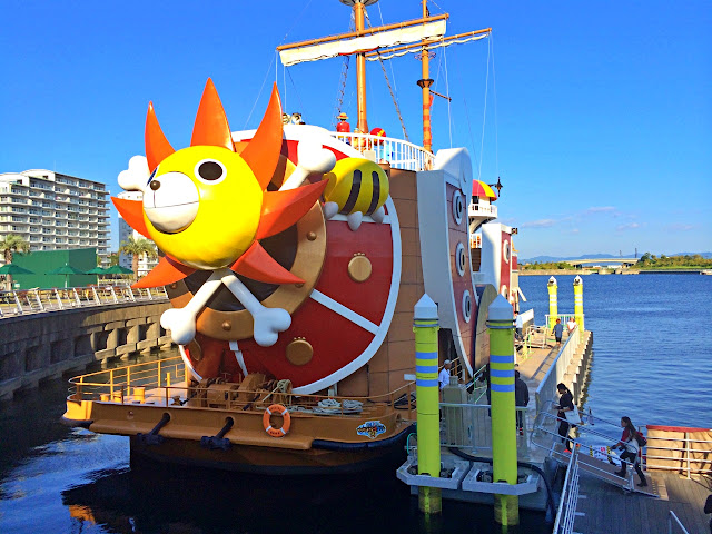 Boarding One Piece’s Thousand Sunny Pirate Ship in Gamagori | Japan ...