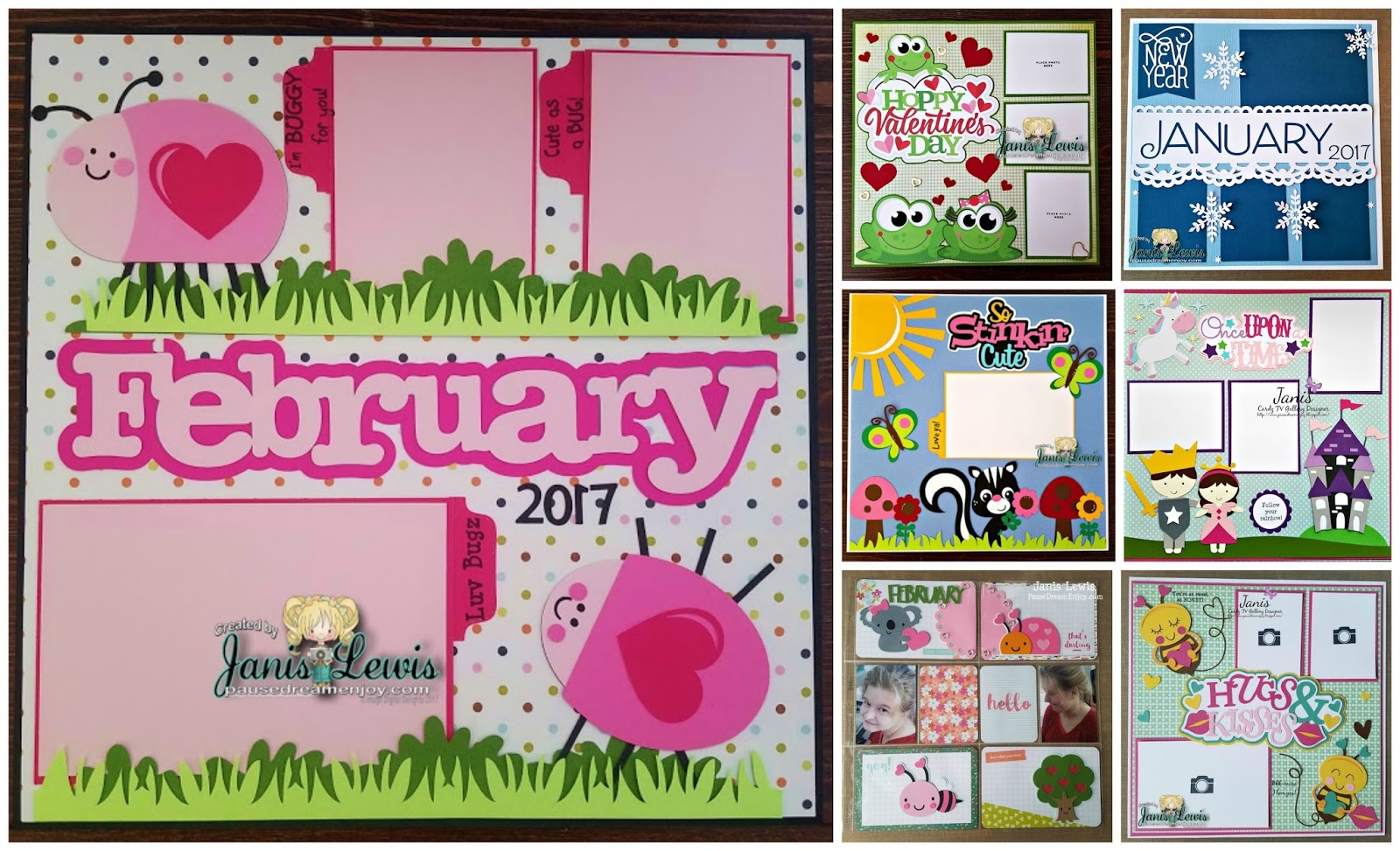 Pause Dream Enjoy: February Project Gallery