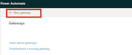 Using an On Premise Data Gateway with Power Automate - UC Crab Tech Blog