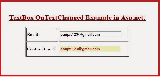 Asp.net TextBox OnTextChanged Event Asp.net TextBox OnTextChanged Event