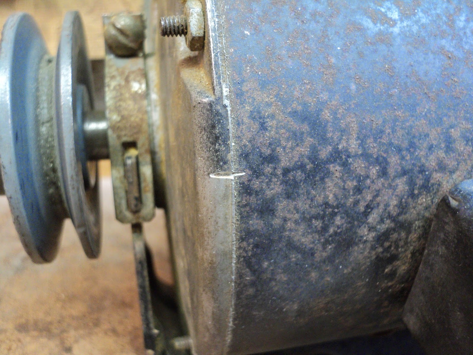 Rouge River Workshop: Painting A Wire Wheel Machine