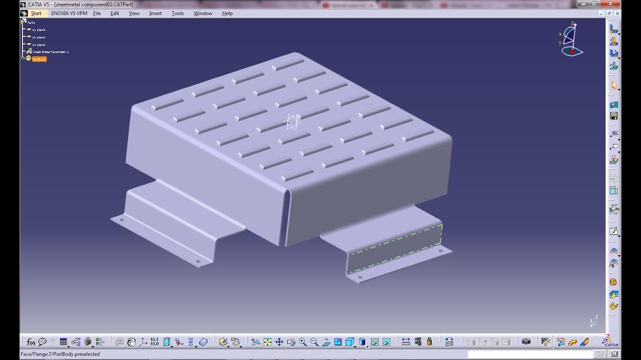 Catia Sheet Metal - CÂU LẠC BỘ CATIA