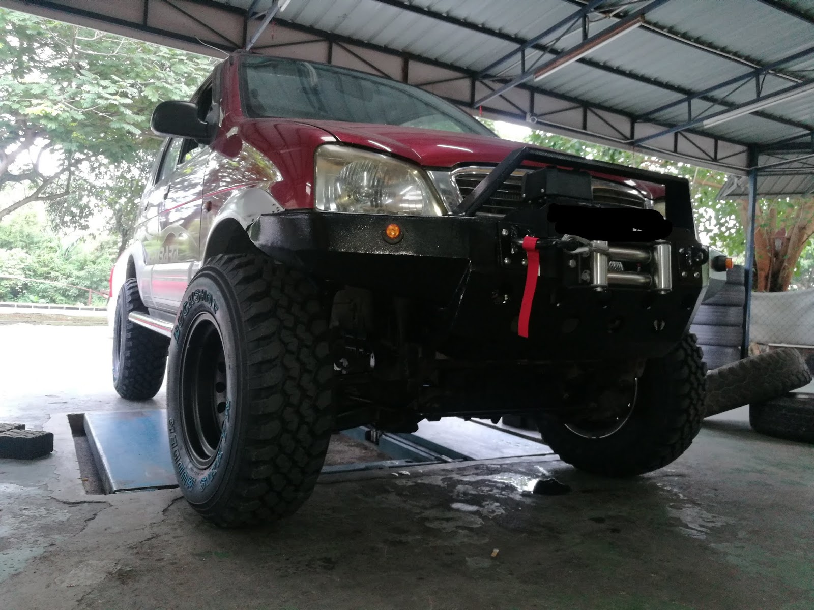 Not just a perodua kembara @ daihatsu terios workshop. This is Yetza ...