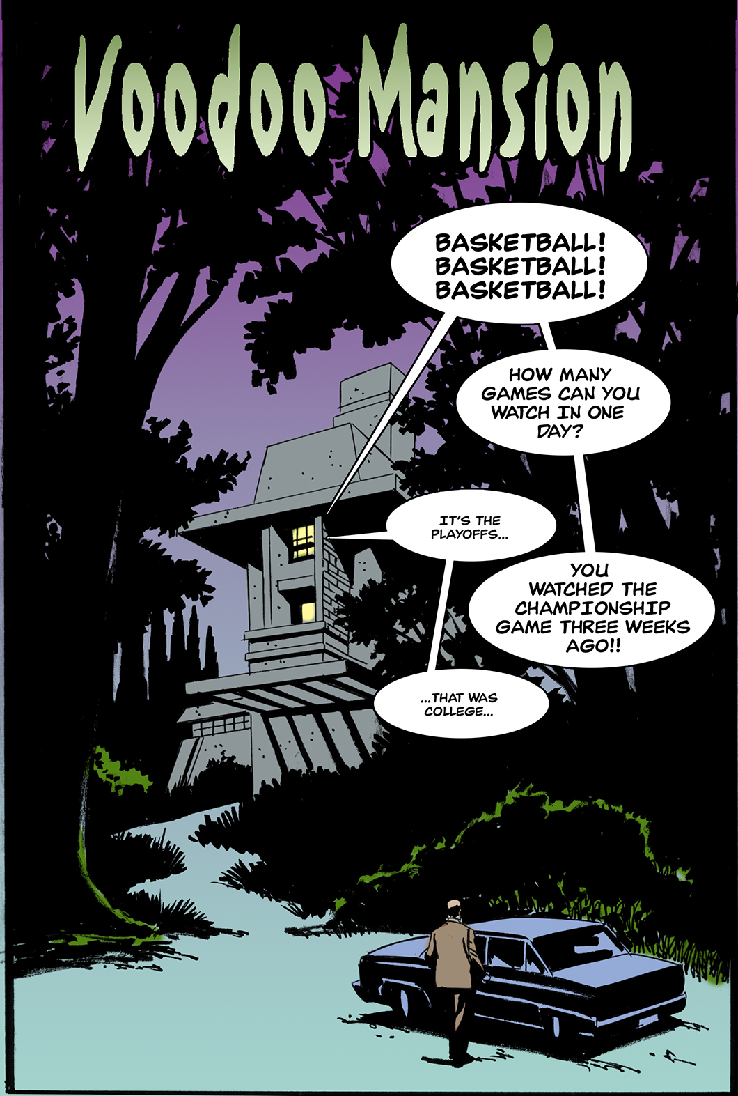 Vozcomix: VOODOO MANSION Flying Tiger