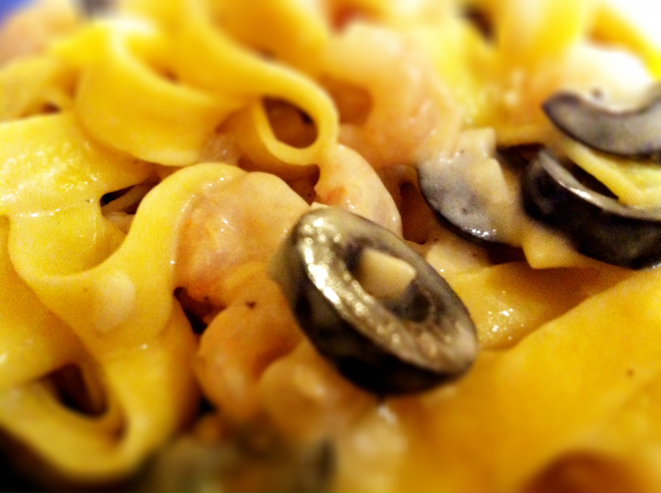 Serek Philadelphia z krewetkami i makaronem | On Egin Eta Topa