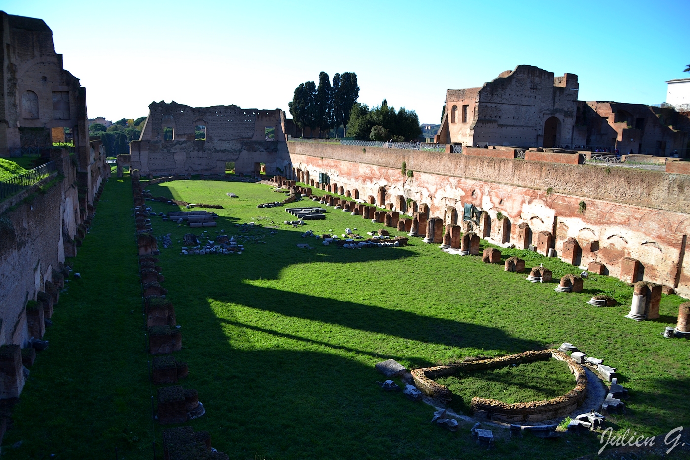 Coins du Monde: ITALIE - Rome - Le Mont Palatin