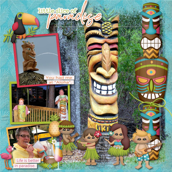 BoomersGirl Designs: "Tropical Paradise" Digital Kit