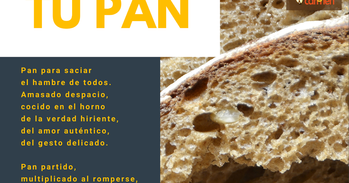 Vio Dios que era bueno: Comparte tu pan