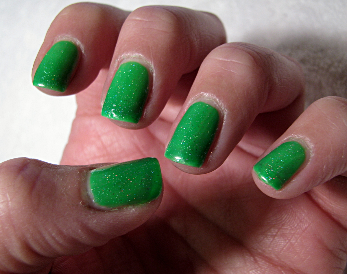 Over The Top Coat: ABC Challenge: I is for Iocaine Powder and Irish Green
