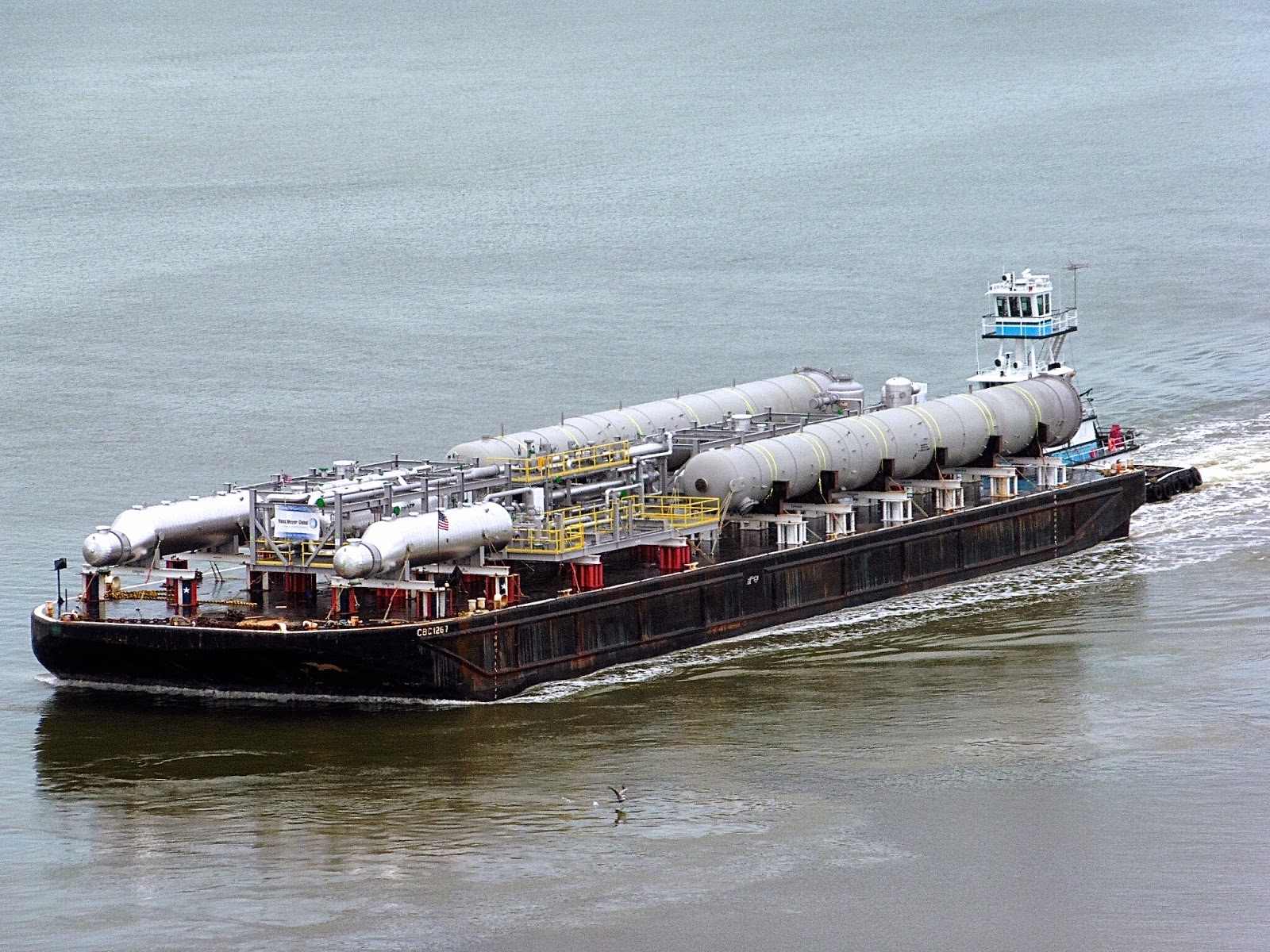 Hansa Meyer : Layout, Load Out, and Launch - Barge #1