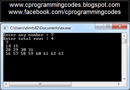 C Programming | Computer | Ms-Excel: Binary Geometric Number Pyramid