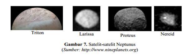 Jumlah satelit alam dalam Planet | Jendela Astronomi