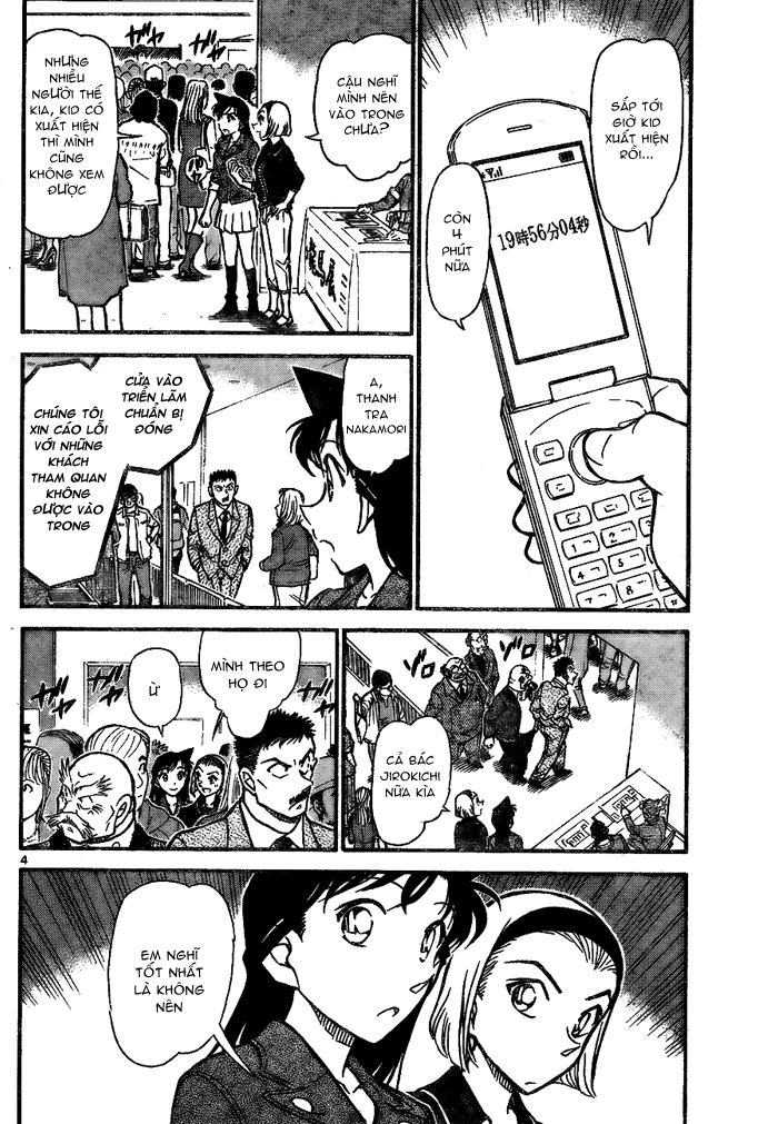 Conan - Tập 70 - Chap 733 - Hạ màn - Thám tử lừng danh Conan