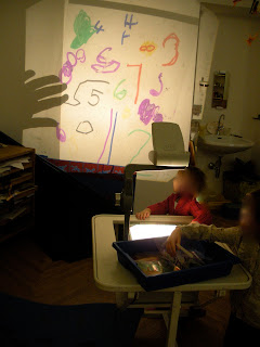 Exploring Through Play: Overhead projector fun!