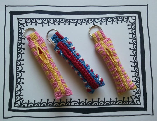 Crochet Dynamite: Lip Balm Keychain!
