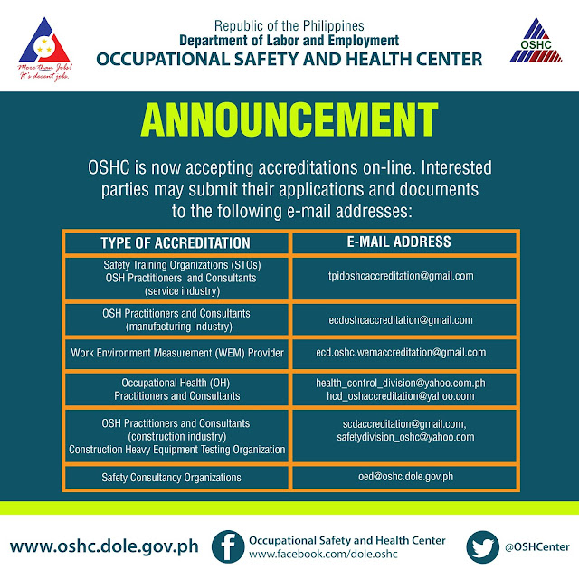 OSHC Region 6: OSHC accepts online applications for accreditation