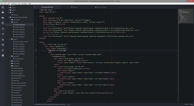 SUBLIME TEXT, ATOM, BRACKETS, NOTEPAD++. Análise rápida... ~ Thiago Lúcio