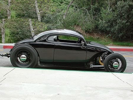FUSCA PRETO - HOT ROD | Carros Tunados e Antigos
