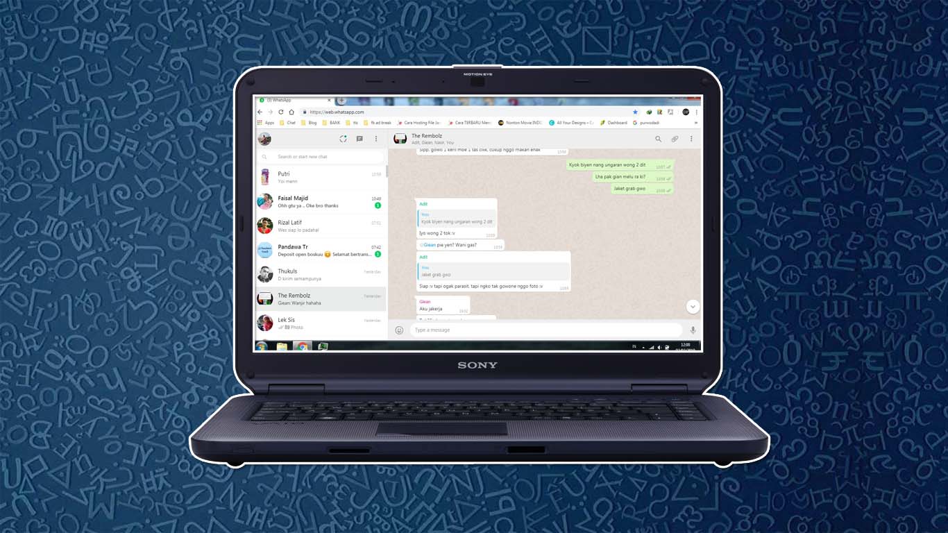 Cara Mudah Menggunakan WhatsApp Web - Denpono Blog Cara Mudah Menggunakan WhatsApp Web - Denpono Blog