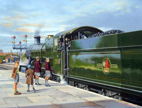 Steam Memories: GWR engine drivers