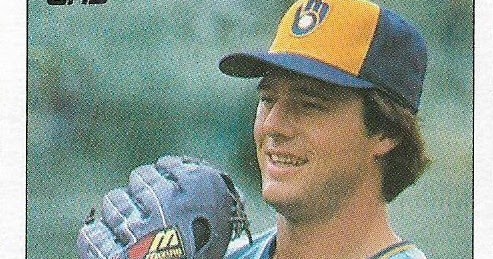 1985 Topps: #603 - Rick Manning