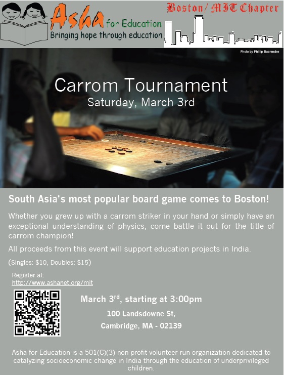 Tuka Mhane...: Carrom Tournament in Cambridge, MA organized by Asha for ...