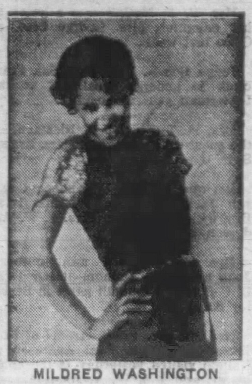 Mildred Washington ~ The Tragic Black Actress