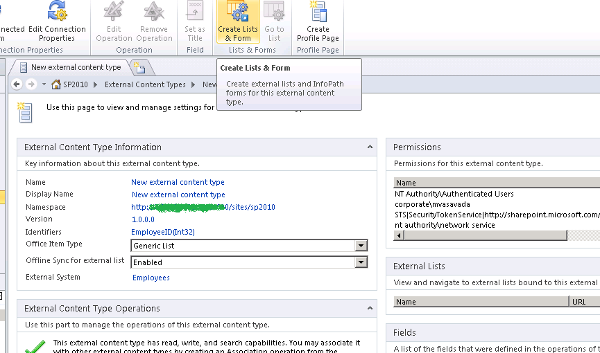SharePoint Kings: Creating external lists in SharePoint 2010 – Part 2