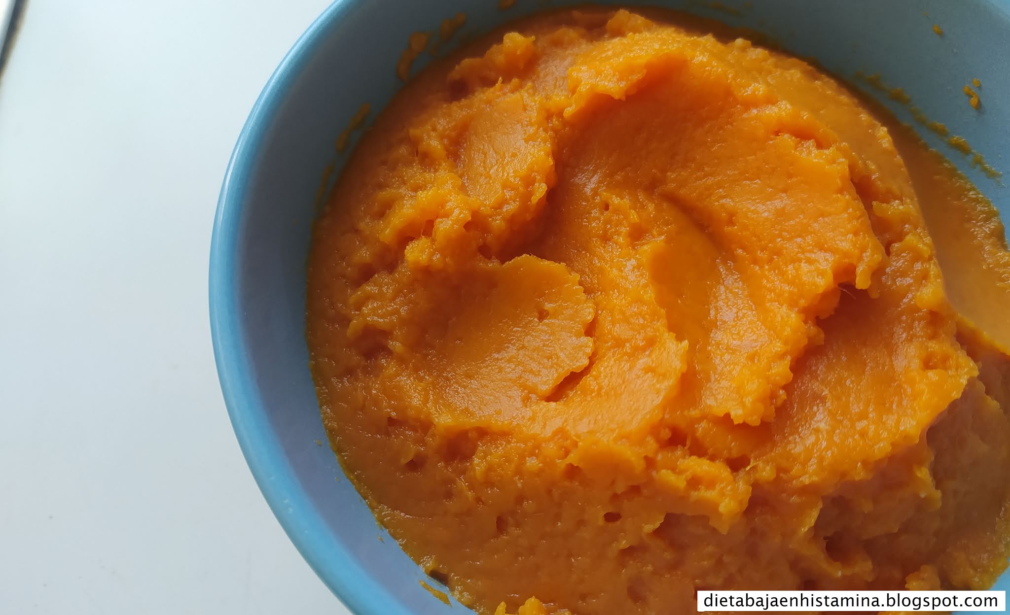 Puré de batata: receta baja en histamina, sin gluten, sin lactosa y vegana