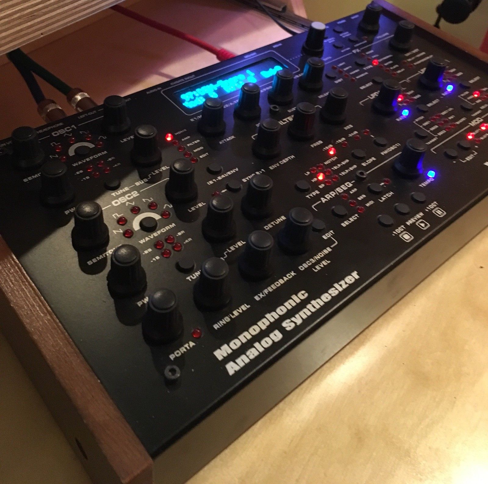 MATRIXSYNTH: Hypersynth Xenophone Advanced Analog Mono SYNTHESIZER