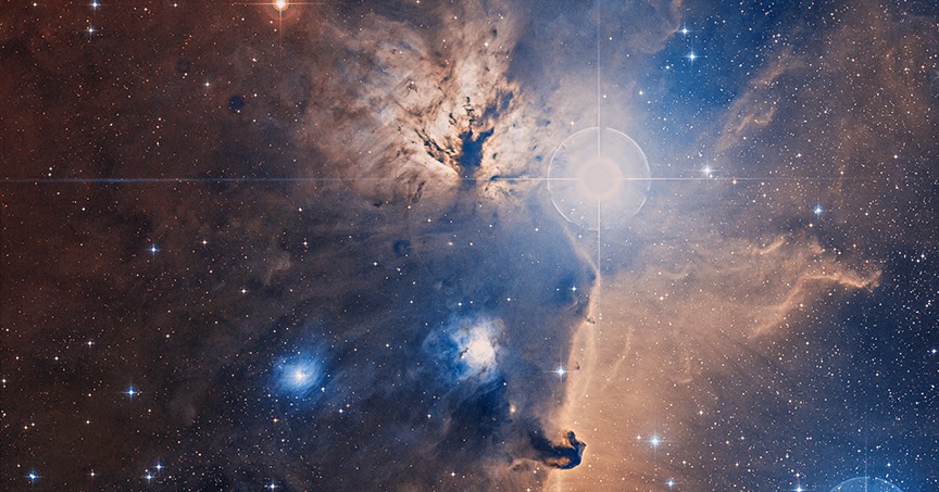 Optical Image of the Flame Nebula | Earth Blog
