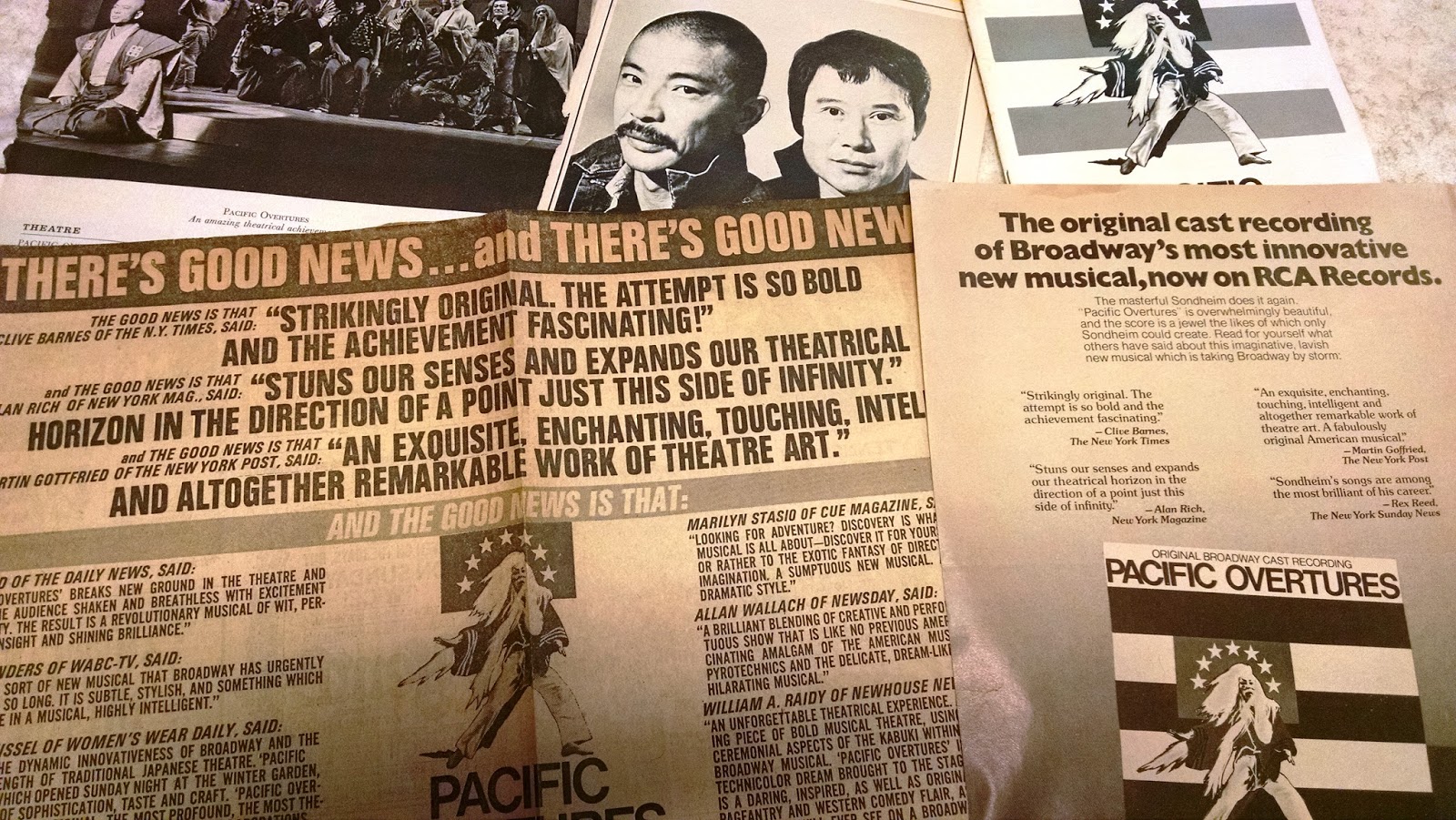 The Word Sanctuary: Pacific Overtures: Sondheim's Joy