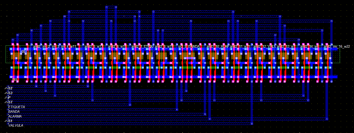 Proyecto final de microelectrónica: LAYOUT EN MICROWIND