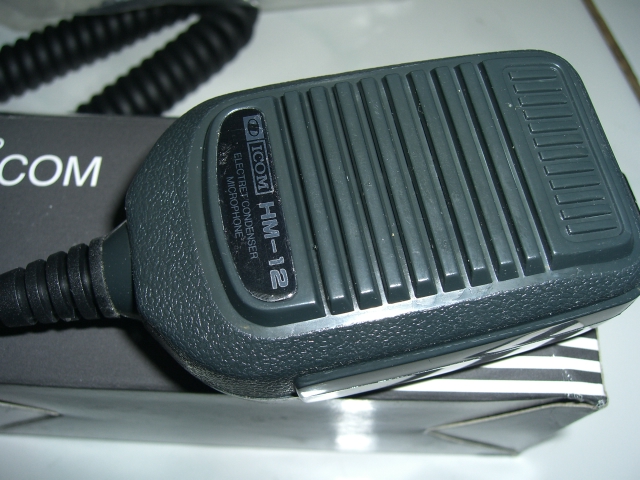 MICROPHONE ICOM HM-12 ~ SAE HOBBIES communication jual alat radio ...