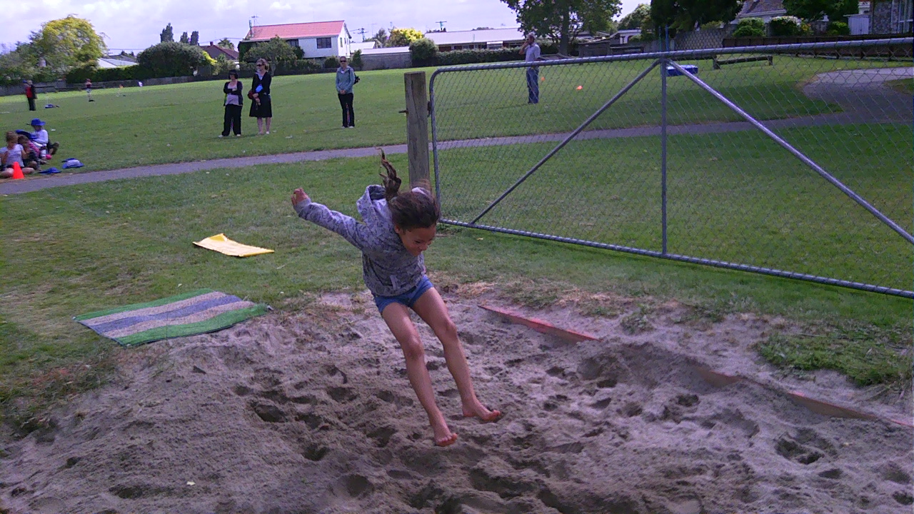 Room 2 KC Learners 2012: Junior Athletics ; Long jump