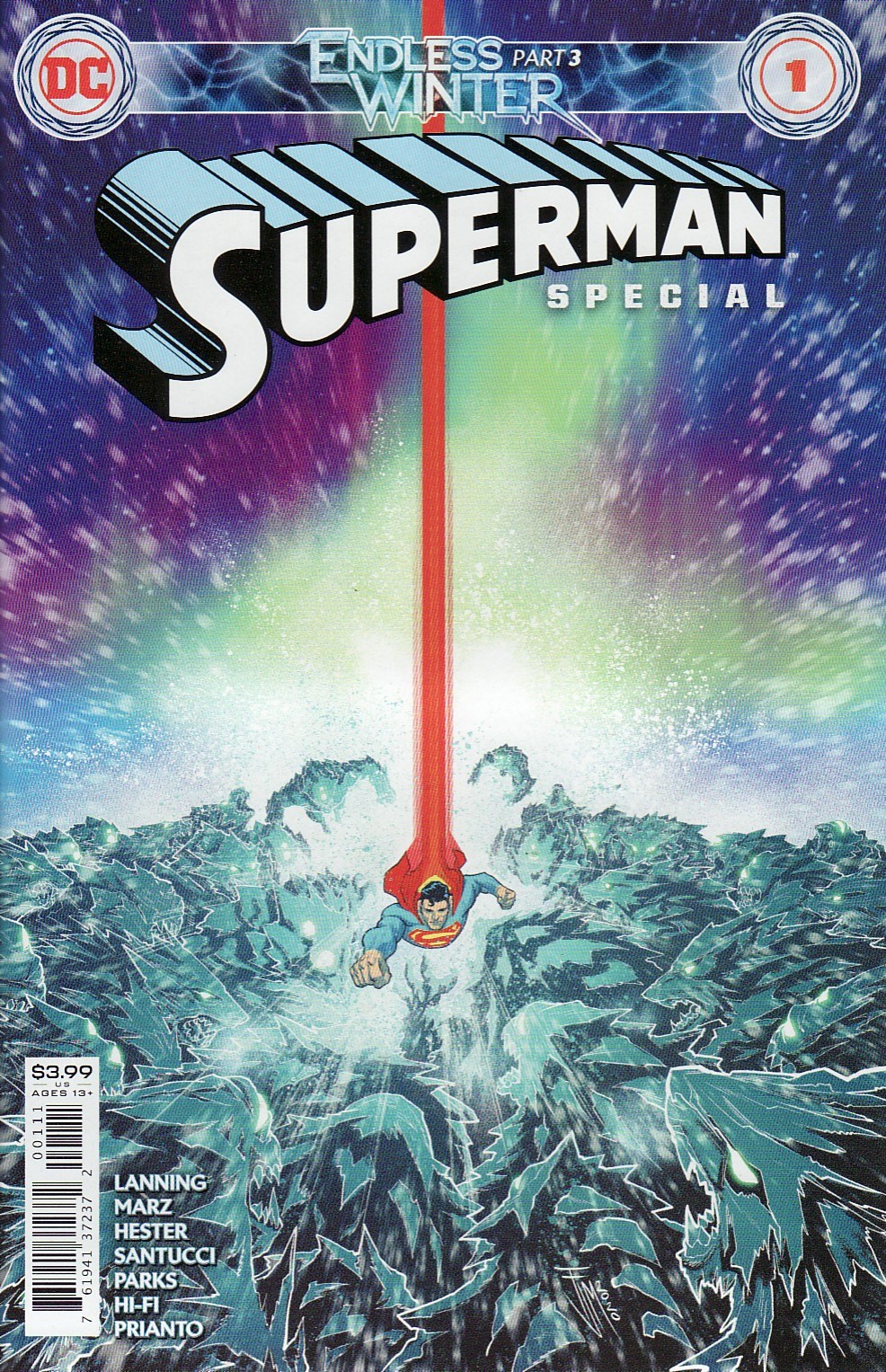 Supergirl Comic Box Commentary: Review: Endless Winter Superman Special