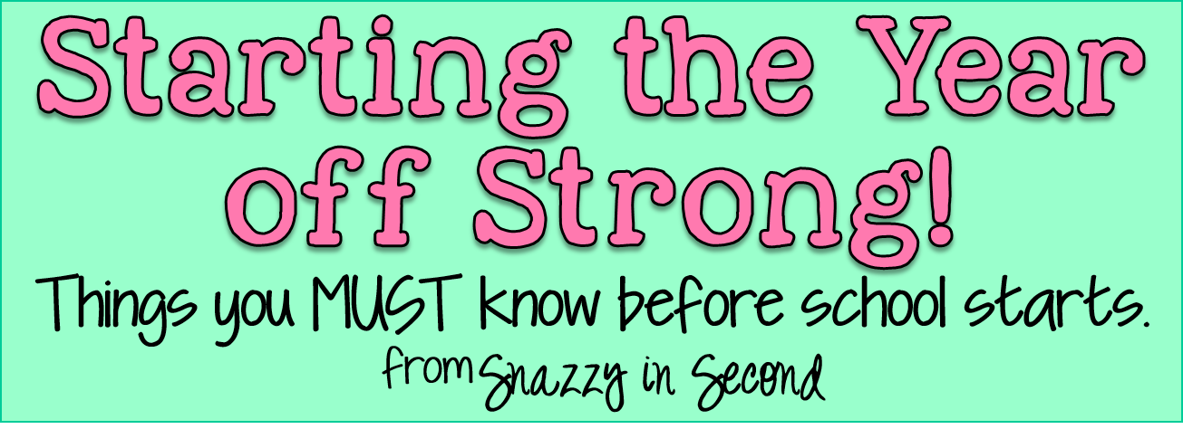 Snazzy In Second: Starting the Year Off Strong!