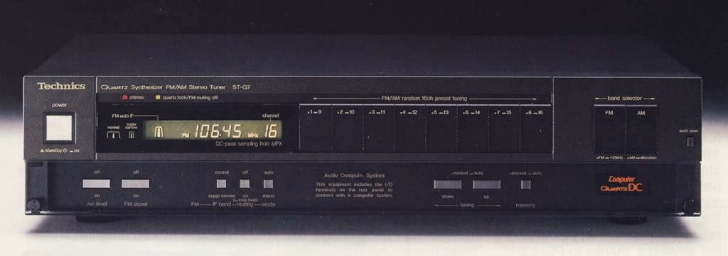 Golden Age Of Audio: Technics ST-G7 AM/FM Stereo Tuner