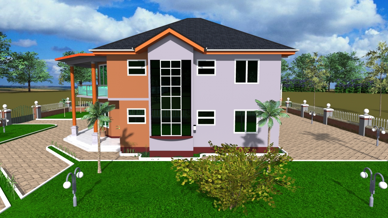 Ramani ya nyumba ya ghorofa moja