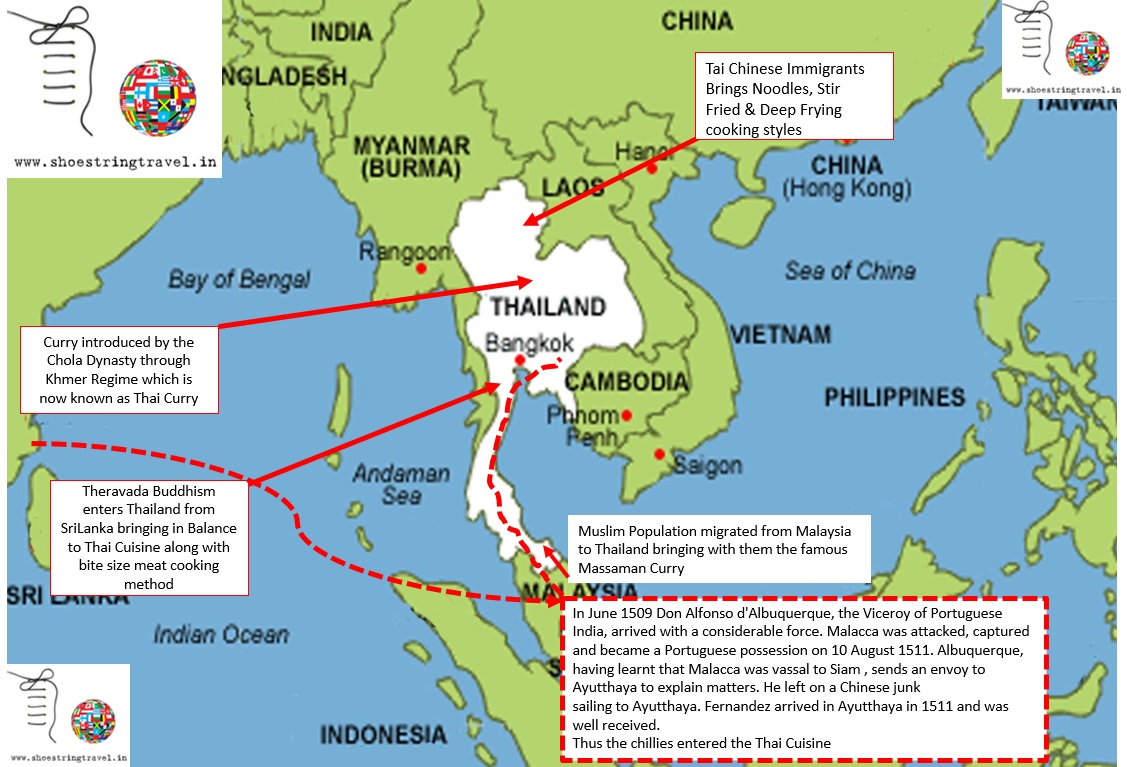 Thai Cuisine History through Cultural Influences | Shoestring Travel ...