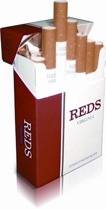 Tobacco Packets: Reds Cigarette