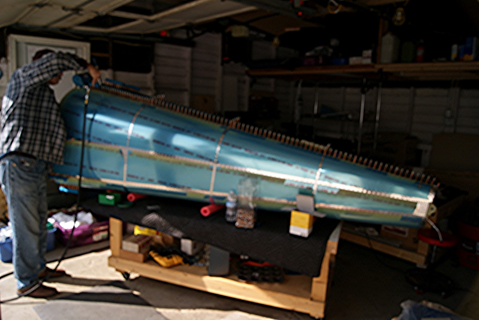 DOG Aviation John's RV-12 Blog: RV-12 Empennage Components Completed!