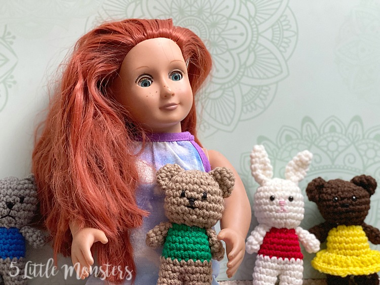 5 Little Monsters: Mini Ami Animals